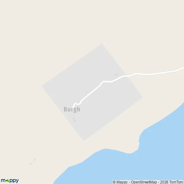 Map Burgh: map of Burgh, Argyll and Bute PA69 6 and practical information