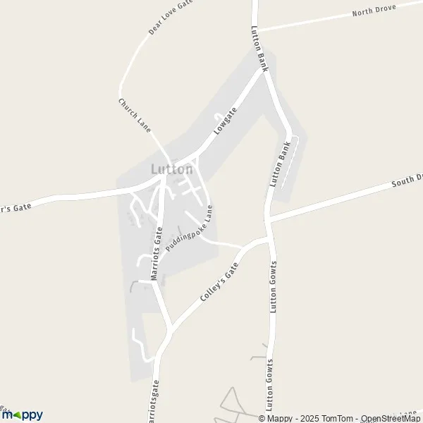 Map Lutton: map of Lutton, South Holland PE12 9 and practical information