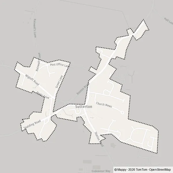 Map Sutterton: map of Sutterton, Boston PE20 2 and practical information