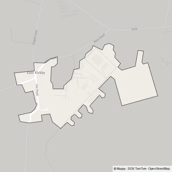 Map East Lindsey: map of East Lindsey (PE23 4) and practical information