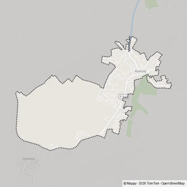 Map Ramsey: map of Ramsey, Huntingdonshire PE26 1 and practical information