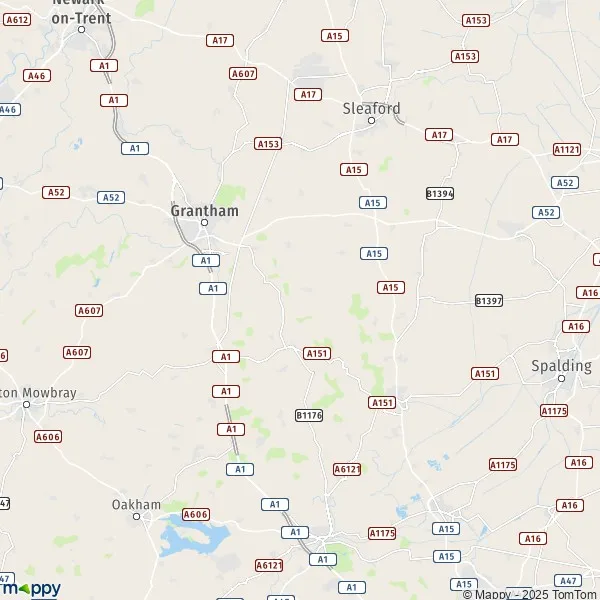 Map South Kesteven: map of South Kesteven (PE9) and practical information