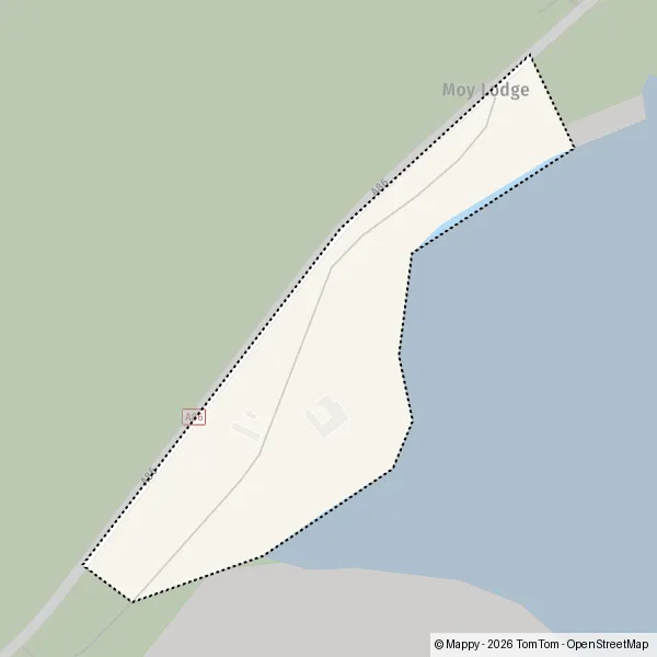 Map Moy Lodge: map of Moy Lodge, Highland PH31 4 and practical information