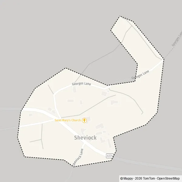 Map Sheviock: map of Sheviock, Cornwall PL11 3 and practical information