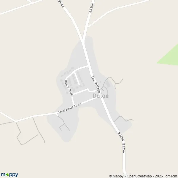 Map Duloe: map of Duloe, Cornwall PL14 4 and practical information