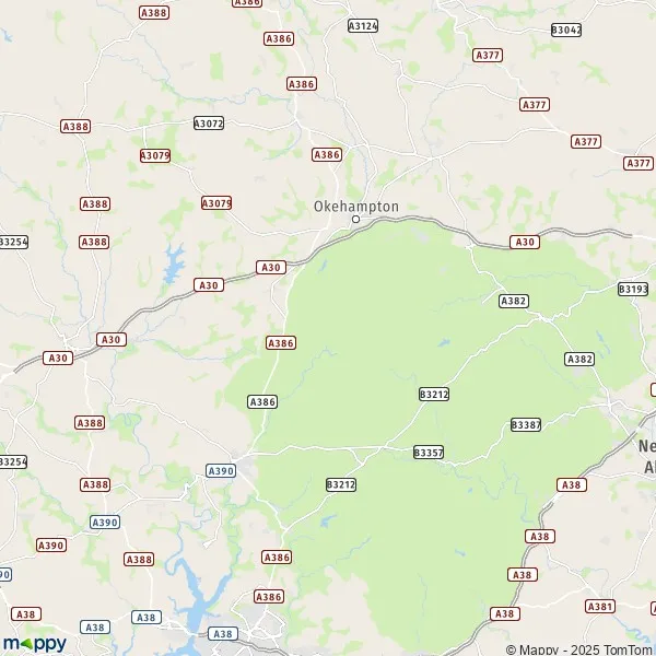 Map Walkhampton: map of Walkhampton (PL20 6) and practical information