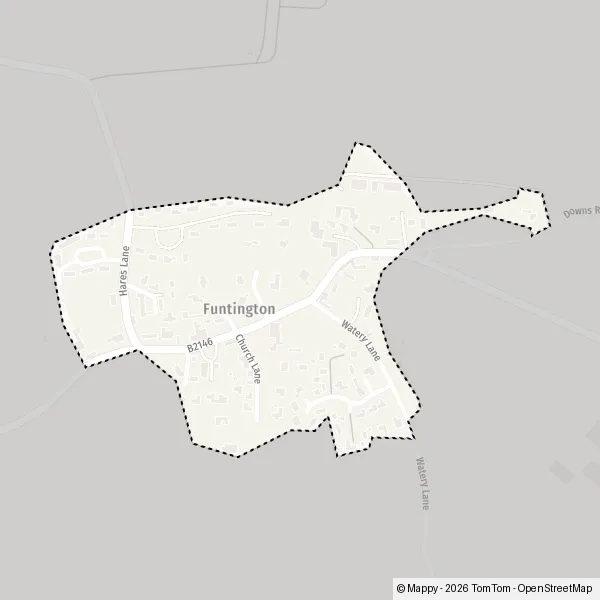 Map Funtington: map of Funtington, Chichester PO18 9 and practical ...