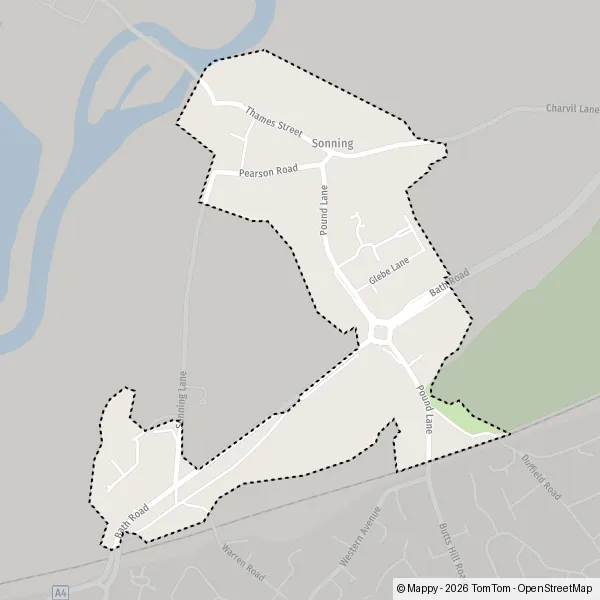Map Sonning: map of Sonning, Wokingham RG4 6 and practical information