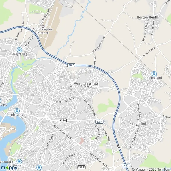 Map Mortimer: map of Mortimer (RG7 3) and practical information