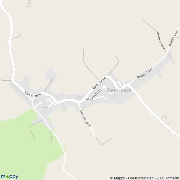 Map Beenham: map of Beenham, West Berkshire RG7 5 and practical information
