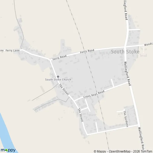 Map Rotherfield Peppard: map of Rotherfield Peppard (RG9 5) and ...