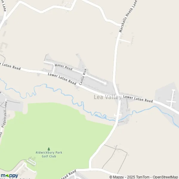 Map Westcott: map of Westcott (RH4 3) and practical information