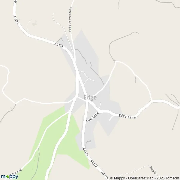 Map Nether Edge: map of Nether Edge (District), Sheffield S7 1 and ...