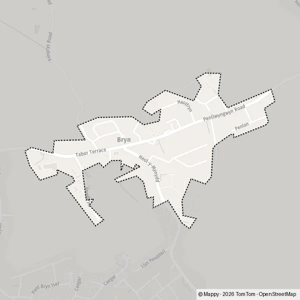 Map Bryn: map of Bryn, Carmarthenshire SA14 9 and practical information