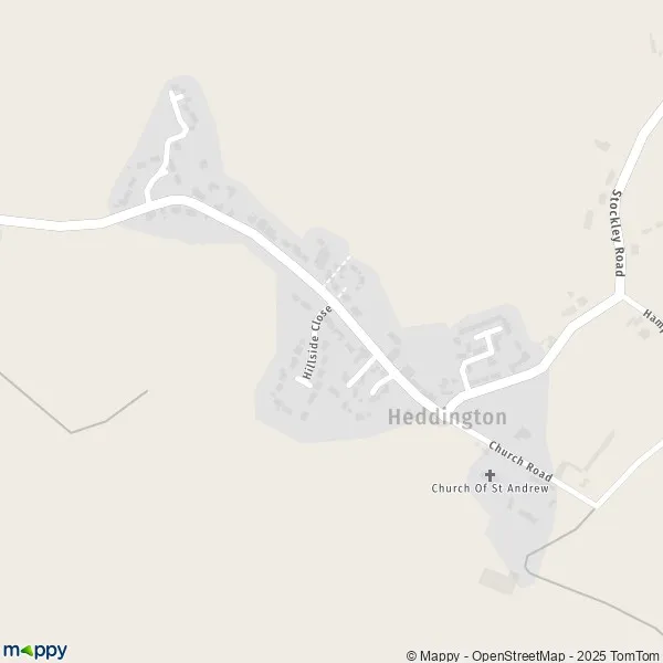 Map Heddington: map of Heddington, Wiltshire SN11 0 and practical ...