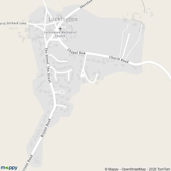 Map Luckington: map of Luckington, Wiltshire SN14 6 and practical ...