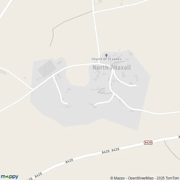 Map North Wraxall: map of North Wraxall, Wiltshire SN14 7 and practical ...