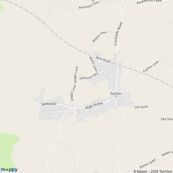 Map Purton: map of Purton, Wiltshire SN5 4 and practical information
