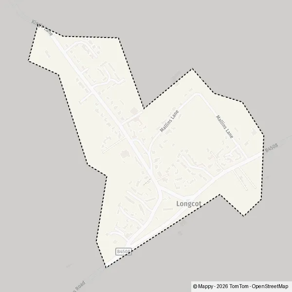 Map Longcot: map of Longcot, Vale of White Horse SN7 7 and practical ...