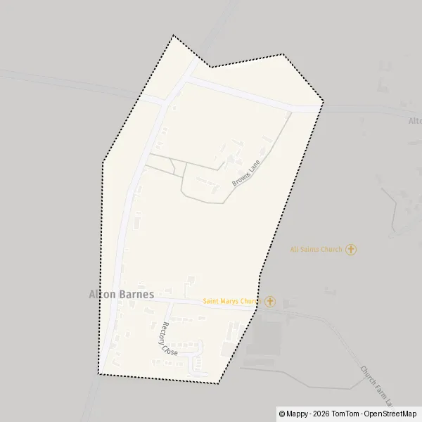 Map Alton Barnes: map of Alton Barnes, Wiltshire SN8 4 and practical ...