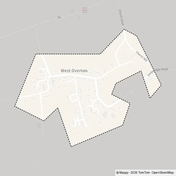 Map West Overton: map of West Overton, Wiltshire SN8 4 and practical ...