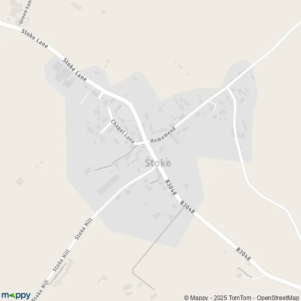Map Stoke: map of Stoke, Basingstoke and Deane SP11 0 and practical ...