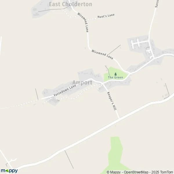 Map Amport: map of Amport, Test Valley SP11 8 and practical information
