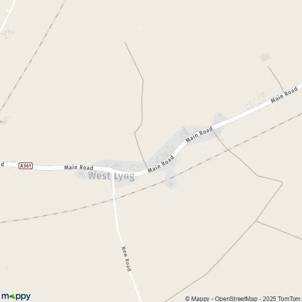 Map West Lyng: map of West Lyng, South Somerset TA3 5 and practical ...