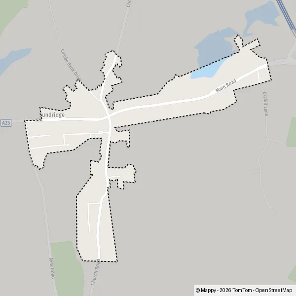 Map Sundridge: map of Sundridge, Sevenoaks TN14 6 and practical information