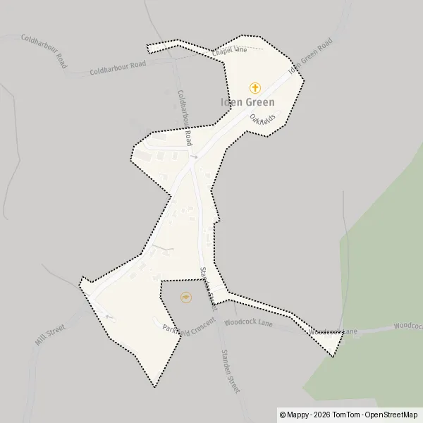Map Iden Green: map of Iden Green, Tunbridge Wells TN17 4 and practical ...