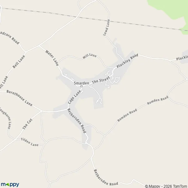 Map Smarden: map of Smarden, Ashford TN27 8 and practical information