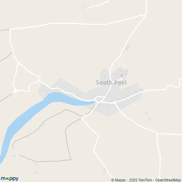 Map South Pool: map of South Pool, South Hams TQ7 2 and practical ...