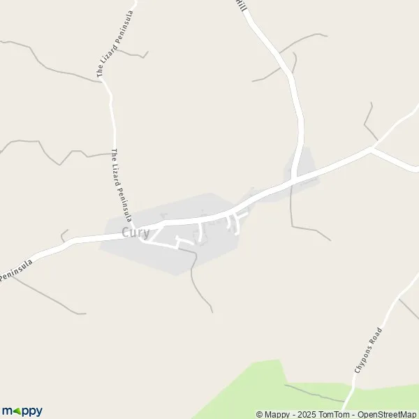 Map Cury: map of Cury, Cornwall TR12 7 and practical information