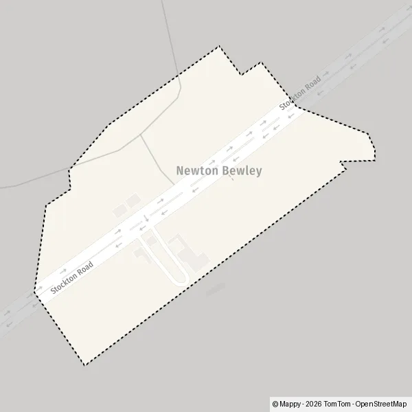Map Newton Bewley: map of Newton Bewley, Hartlepool TS22 5 and ...
