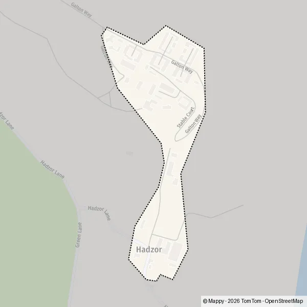 Map Hadzor: map of Hadzor, Wychavon WR9 7 and practical information