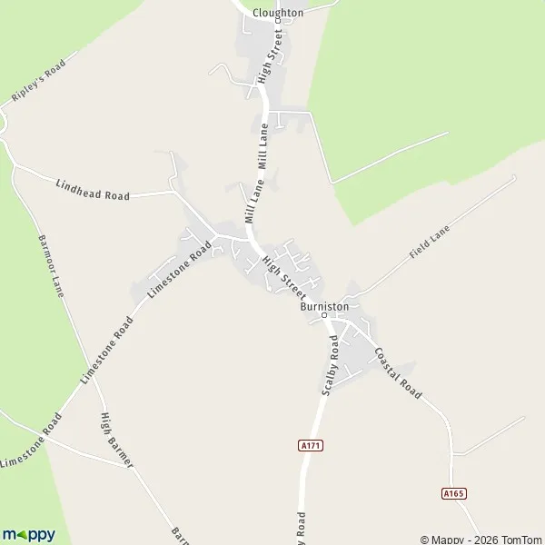 Map Burniston: map of Burniston, Hambleton YO13 0 and practical information