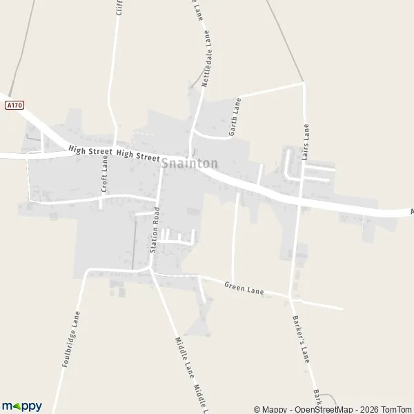 Map Snainton: map of Snainton, Hambleton YO13 9 and practical information