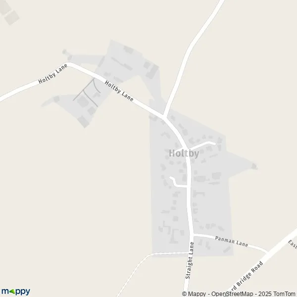 Map Holtby: map of Holtby, York YO19 5 and practical information