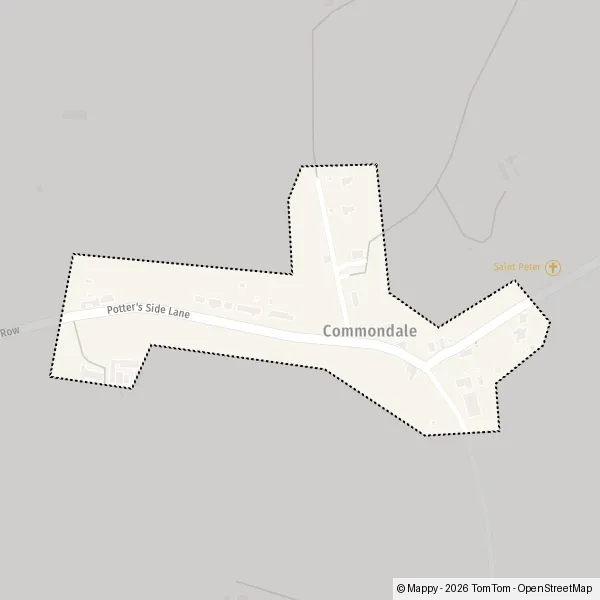 Map Commondale: map of Commondale, Hambleton YO21 2 and practical ...