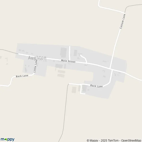 Map Aughton: map of Aughton, East Riding of Yorkshire YO42 4 and ...