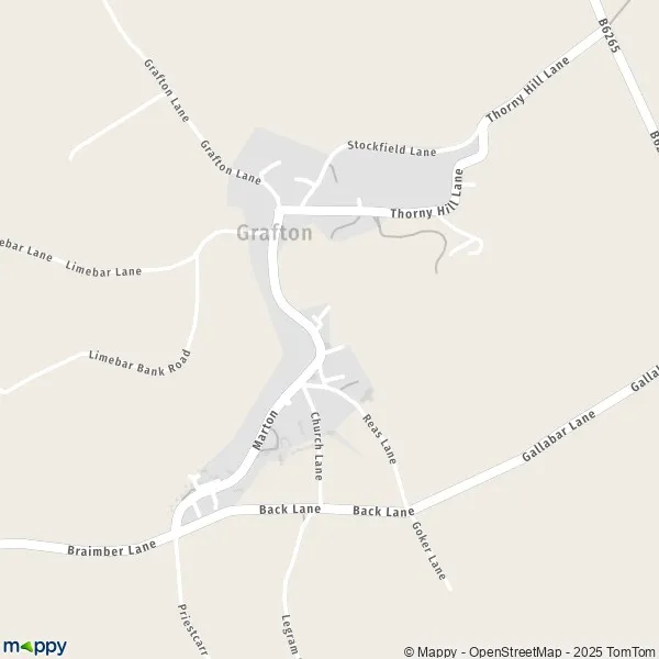 Map Grafton: map of Grafton, Hambleton YO51 9 and practical information
