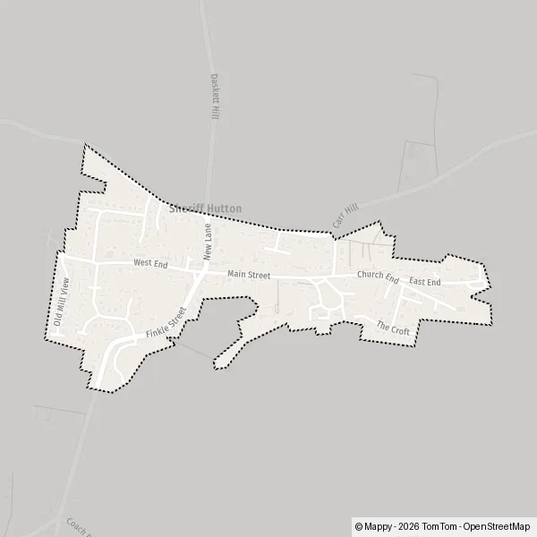 Map Sheriff Hutton: map of Sheriff Hutton, Hambleton YO60 6 and ...