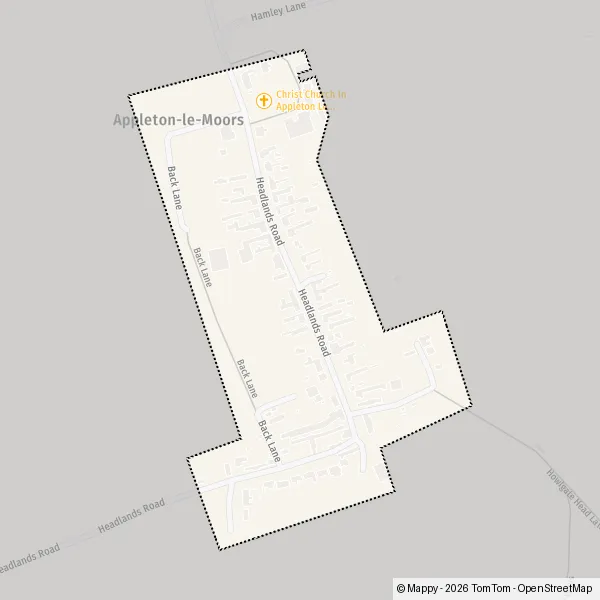 Map Appleton-le-Moors: map of Appleton-le-Moors, Hambleton YO62 6 and ...