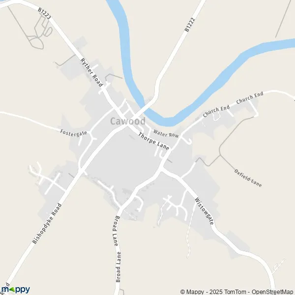 Map Cawood: map of Cawood, Hambleton YO8 3 and practical information