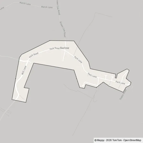 Map Barlow: map of Barlow, Hambleton YO8 8 and practical information