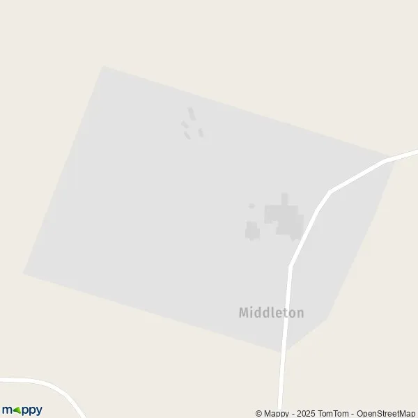 Map Middleton: map of Middleton (AB21 0) and practical information