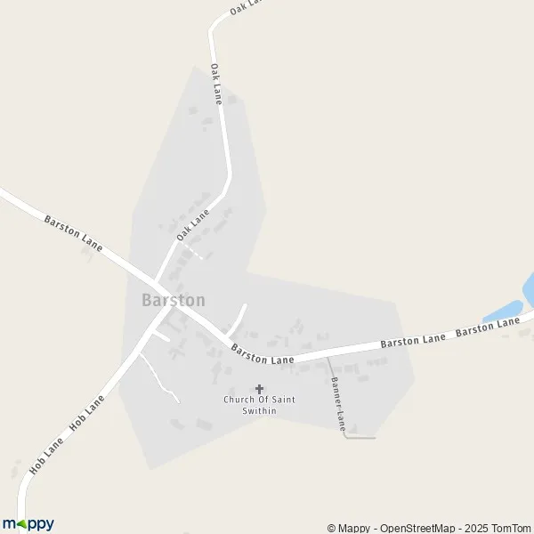 Map Barston: map of Barston (B92 0) and practical information