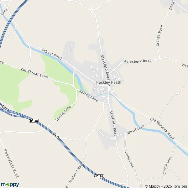 Map Hockley Heath: map of Hockley Heath (B94 6) and practical information