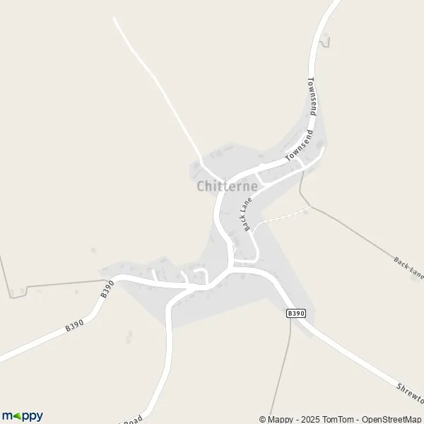 Map Chitterne: map of Chitterne (BA12 0) and practical information