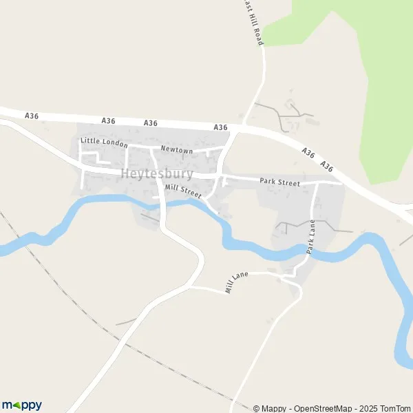 Map Heytesbury: map of Heytesbury (BA12 0) and practical information